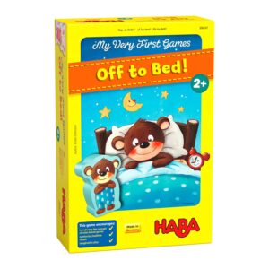 haba my very first games - off to bed! the game that makes toddler bedtime routines fun - ages 2+