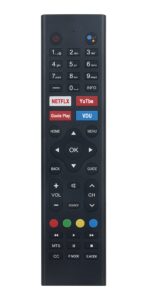 8142026670099k replaced remote with voice assistant fit for sceptre smart android 4k smart tv umc & src series a328bv-src a558cv-umc a658cv-u a515cv-umc a518cv-umc a550cv-umc a650cv-umc a435bv-fsrc