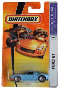 matchbox ford gt, blue #9