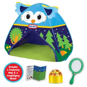 little tikes forest friends tent - fireflies projector