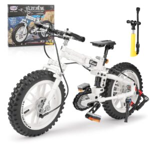 qlt qiaoletong foldable motorcycle building blocks