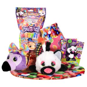 cutetitos scented partyitos - surprise stuffed animals - party favors - collectible party-themed plush animals - one