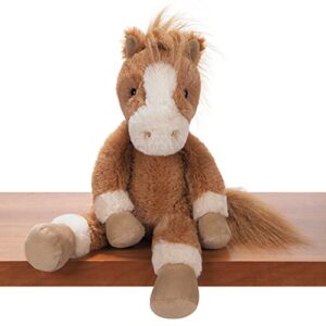 vermont teddy bear buddy stuffed horse - horse stuffed animals, brown, pony, 15 inch