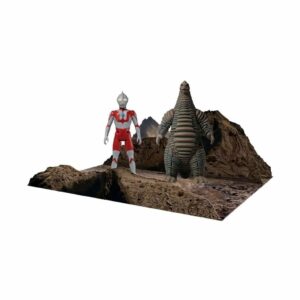 mezco 5 points ultraman & red king deluxe action figure boxed set