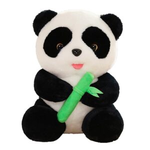 aucooma panda stuffed animal for kids girls toddlers, stuffed panda plush toy gift (11")