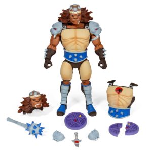 super7 ultimates! thundercats grune the destroyer - 7" thundercats action figure with accessories classic cartoon collectibles and retro toys