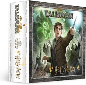 harry potter talisman board game | play as harry, dumbledore, draco, bellatrix and more | collect hallows to defeat or help voldemort | officially-licensed game based on harry potter films