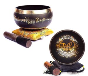 beautiful tibetan singing bowls bundle from himalayan bazaar