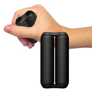 ono roller - handheld fidget toy for adults | help relieve stress, anxiety, tension | promotes focus, clarity | compact, portable design (junior size/abs plastic, black)