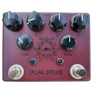 hot box hb-dd dual drive overdrive king of tone inspired fast us ship