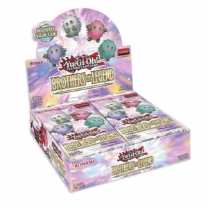 yugioh brothers of legend 2021 booster box - 24 packs of 5 cards