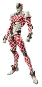 medicos super statue movable jojo's bizarre adventure part 5''''k c approximately 6.3 inches (160 mm), pvc & abs & nylon painted action figure, multicolor (me60322)