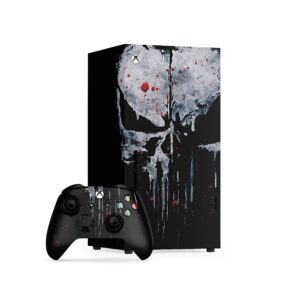 "judgement day" console + 1 controller 3m vinyl skin bundle for xbox series x