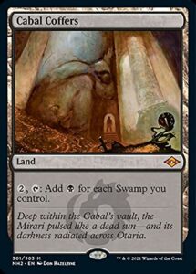 magic: the gathering - cabal coffers (301) - modern horizons 2