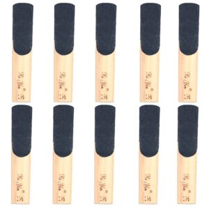 alnicov tenor saxophone sax reeds bb,sax reeds strength 1.5,set of 10