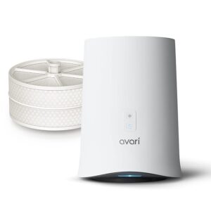 avari 600 electrostatic air purifier bundle with replacement filter