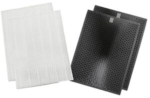 nispira true hepa replacement filter t compatible with winix hr900 air purifier part 1712-0093-00, 2 packs