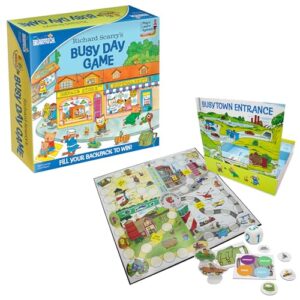 briarpatch, richard scarry's busy day game, based on early reader books for preschool, kindergarten and 1st grade