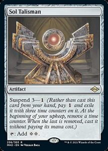 magic: the gathering - sol talisman (236) - modern horizons 2