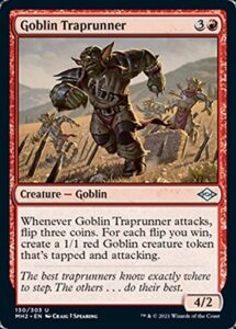 magic: the gathering - goblin traprunner (130) - modern horizons 2