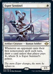 magic: the gathering - esper sentinel (012) - modern horizons 2