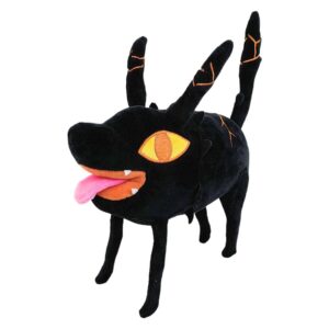 themysteryshack adventure time - fire wolf pup plush, black