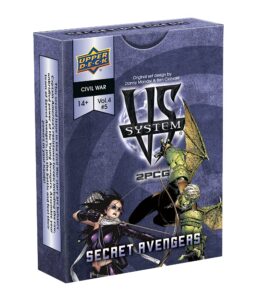 upper deck vs system 2 pcg : secret avengers, multicolor