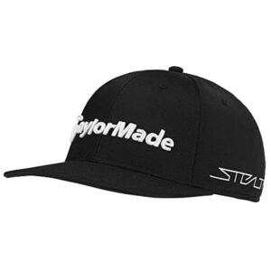 taylormade men's tour cap, black, one size