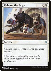 magic: the gathering - release the dogs - the list