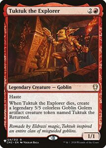 magic: the gathering - tuktuk the explorer - the list