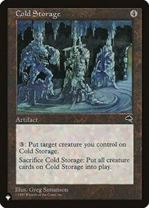 magic: the gathering - cold storage - the list