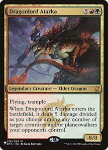 magic: the gathering - dragonlord atarka - the list