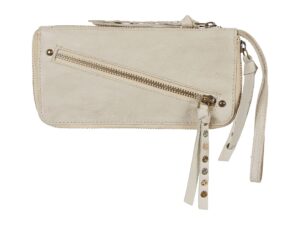 free people distressed wallet cream one size