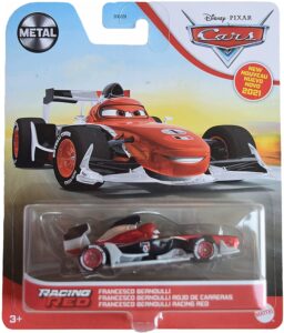 pixar cars francesco bernoulli, racing red