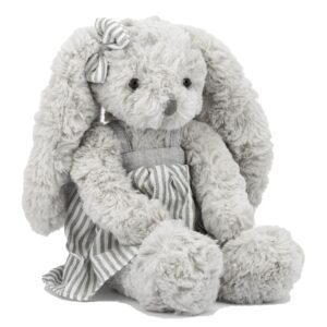 muove rabbit stuffed animal, 12 inch polly rabbit, for boys and girls, girlfriend