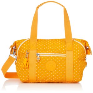 kipling art mini, soft dot yellow