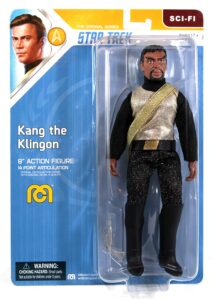 marty abrams presents mego star trek: the original series: kang the klingon 8" action figure