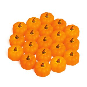 rsxceom 12 pack led pumpkin lights, halloween pumpkins battery operated, pumpkin tea lights, flameless candles for halloween decoration, party, orange