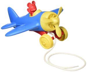 mickey mouse airplane pull toy- tg