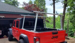 800 lb. universal aluminum truck rack