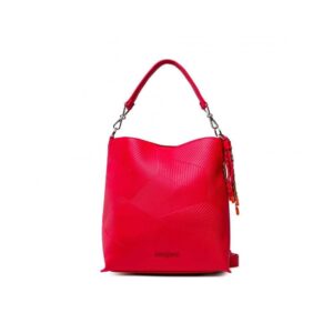 desigual womens casual shoulder bag, red, u us