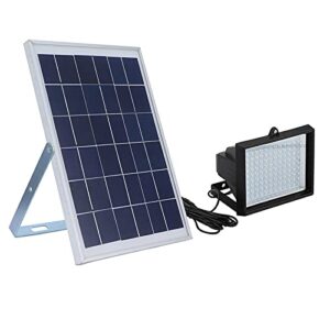 pbohuz solar light - 108 led solar light for home garden yard business sign parking lot