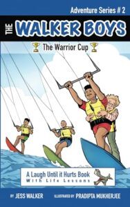 the warrior cup: the walker boys adventure series 2 (a laugh unit it hurts book for boys and girls age 6-10)