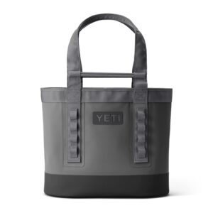 yeti camino 35 carryall with internal dividers, all-purpose utility, boat and beach tote bag, durable, waterproof, storm gray