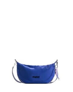 desigual womens casual shoulder bag, blue, u us