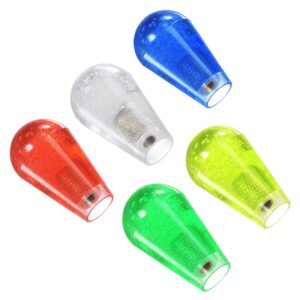 uxcell ellipse oval joystick head rocker ball top handle arcade game replacement white yellow red green blue