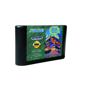 royal retro beauty and the beasts roar of the beasts - usa label flashkit md for sega genesis megadrive video game console (ntsc-u)