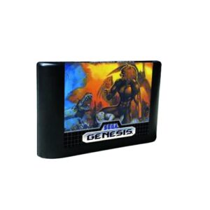 royal retro altered beast - usa label flashkit md electroless gold pcb card for sega genesis megadrive video game console (ntsc-u)