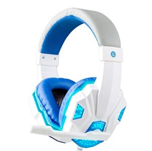 3.5mm wired noise isolation volume control gaming headphone