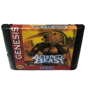 royal retro altered beast for sega genesis mega drive 16 bit game cartridge for pal and ntsc (black)